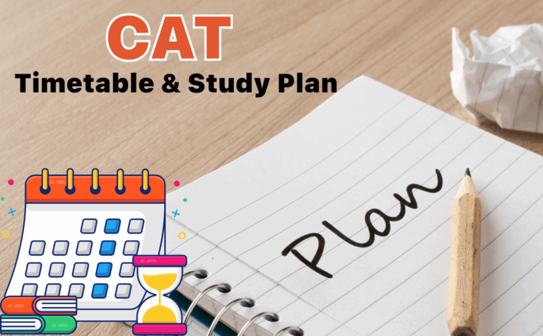 Cat 2026 Timetable Study Plan